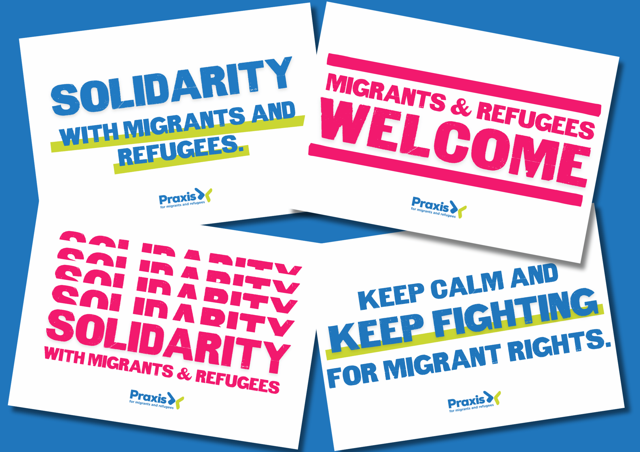 Download our free posters and show your solidarity with migrants and ...